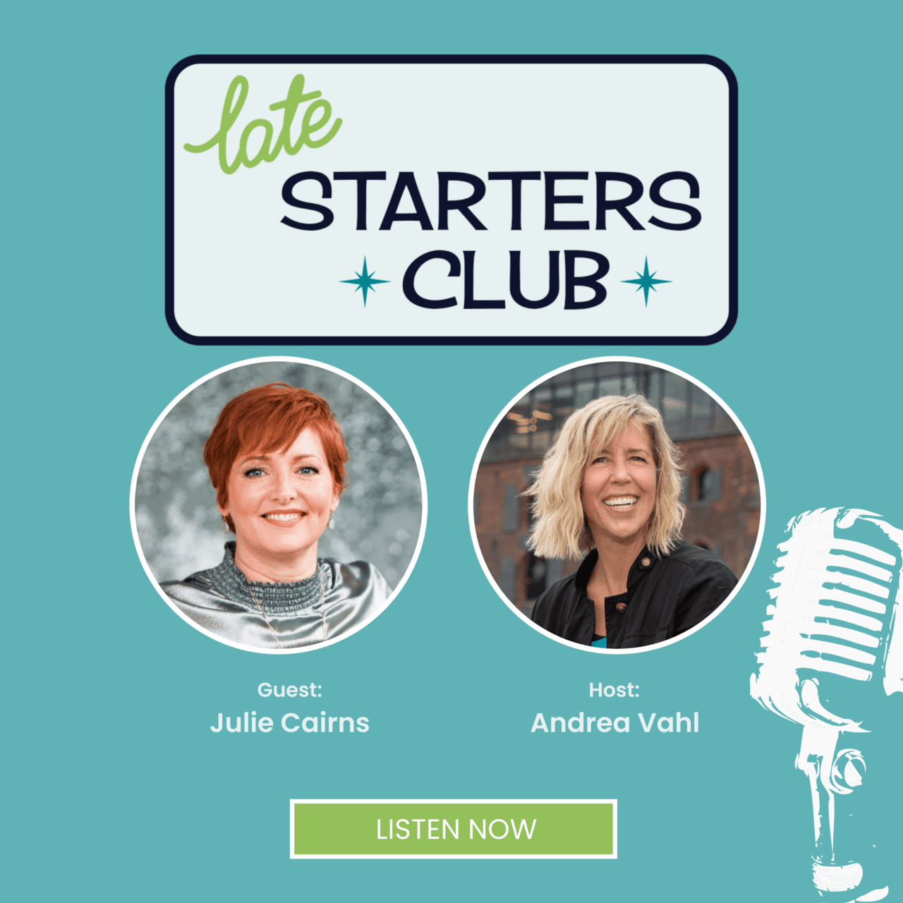 137: Interview with Julie Cairns | Late Starters Club
